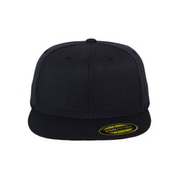 Flexfit Herren Flex Cap "Flexfit Unisex Premium 210 Fitted"schwarznavy, Gr. S, 83% Polyacryl, 15% Wolle, 2% Elasthan, Caps