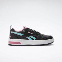 Reebok CLASSIC M&auml;dchen Sneaker "REEBOK ROYAL PRIME STEP N' FLASH", Gr. 34schwarz, astrorose, aiaqua, Synthetik, Schuhe