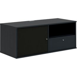 Hammel Furniture "Mistral Fernsehschrank, Medienm&ouml;bel, H&auml;ngend" mit T&uuml;r mit Akustikstoff, Kabeldurchf&uuml;hrung, Lowboard, B: 108 cm