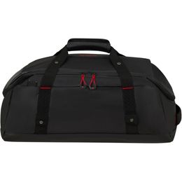 Samsonite Damen Reisetasche "ECODIVER, 40 l", schwarz, Nylon, Polyester, Taschen, Handgep&auml;ck mit Rucksackfunktion; teilweise aus recyceltem Material