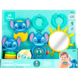 Bright Starts Kinder Greifspielzeug "Geschenkset Stitch Tropical Treasures", bunt, Kunststoff, Stoff, Greifspielzeug
