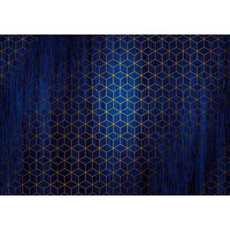 Komar Vliestapete "Mystique", B/L: 4m x 2,8m, blau, Tapeten, 400x280 cm (Breite x H&ouml;he)