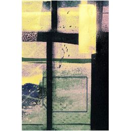 Bild Komar, B:50cm H:70cm, bunt, Holz, Papier, Wohnzimmer, Bilder, "Colorful Sonata", Wandbild zur Dekoration - ohne Rahmen