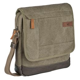 Camel Active Kinder Umhängetasche "Air", grün, Baumwolle, Taschen, Canvas Modell aus weichem Lederimitat abgerundet mit Applikationen