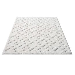Hochflor-Teppich Carpet City, B:80cm H:20mm L:150cm, beige, Obermaterial: 100% Polypropylen, Teppiche, "FOCUS737", Boho-Teppich, Hochtief-Muster/