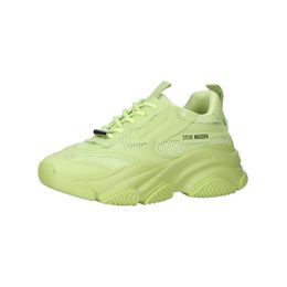 Steve Madden Damen Sneaker "Steve Madden Sneaker Lederimitat/Textil", Gr. 37lime, Lederimitat, Textil, Schuhe