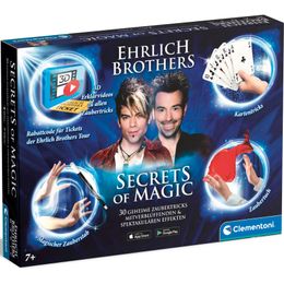 Clementoni Kinder Zauberkasten "Ehrlich Brothers, Secrets of Magic", bunt, Zauberk&auml;sten, Made in Europe