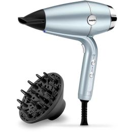 BaByliss Haartrockner "D773DE Hydro-Fusion", blau, B:36cm H:8cm T:8cm, Haartrockner, mit Advanced Plasma Technologie