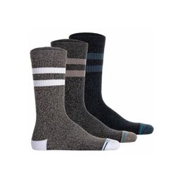 Stance Herren Kurzsocken "Socken The Joven 3er Pack", Gr. 35, bunt, Obermaterial: 76% Baumwolle CO. 19% Polyester PES. 3% Nylon NY. 2% Elasthan EL.,
