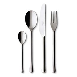 Villeroy & Boch VILLEROY & BOCH Besteck-Set "Tafelbesteck Udine 24er Set silber", silber, Essbesteck-Sets