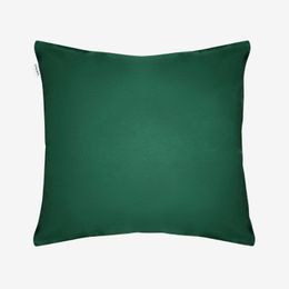 Kissenbezug WOLKENFELD, B:80cm L:80cmwaldgr&uuml;n, Mako-Satin, Obermaterial: 100% Polyester, Kissenbez&uuml;ge, "Mako-Satin Baumwolle Kopfkissenbezug -