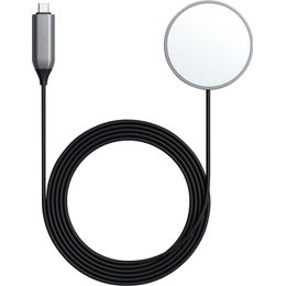 Satechi Smartphone-Ladegerät "Magnetic Wireless Charging Cable", grau, Ladegeräte