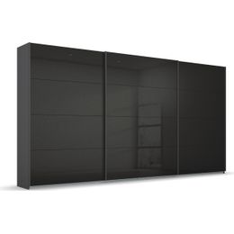 Schwebet&uuml;renschrank Rauch, B:360cm H:229cm T:68cm, grau, Holzwerkstoff, Schr&auml;nke, "Kleiderschrank Schrank Garderobe W&auml;scheschrank Ankleide OTELI", in