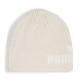 Puma Herren Beanie "Essentials Beanie ohne Umschlag Erwachsene", wei&szlig;, Obermaterial: 6% Polyamid, 1% Elasthan, 93% Polyacryl; Futter: 1% Elasthan,