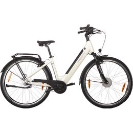 SAXONETTE E-Bike "SAXONETTE Comfort Plus 5.0 E-Bike Damen 28 Zoll", 45cm, 28 Zoll (71,12cm), schwarz, Elektrofahrräder, (mit integr. Akku),