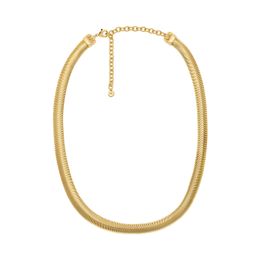 Michael Kors Damen Kette ohne Anh&auml;nger "Schmuck Geschenk Metall Halskette PREMIUM", Metall, L: 50,5 B: 8mm, gold, Metall, B:8mm, Halsketten