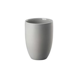 Rosenthal Becher "Doppelwandiger Becher The Mug+ Gentle Grey 300 ml hellgrau", grau, Trinkgefäße