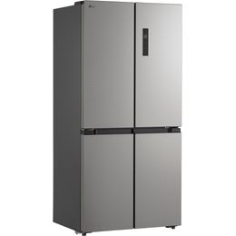 LG Multi Door "GMM41MSBEM", B:83,3cm H:177,5cm T:65,3cm, silber, Kühlschränke