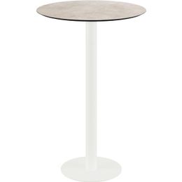 Klapptisch Essentials, B:70cm H:109,2cm T:70cm, beige, Pulverbeschichteter Stahl, Garten, Tische, "Urban", in verschiedenen Ausf&uuml;hrungen
