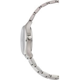 Tempic Damen Titanuhr, silber, Armbanduhren, Quarzuhr, Armbanduhr, Damenuhr, analog, Titanarmband