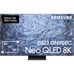 Samsung LED-Fernseher, 85 ′′, schwarz, Fernseher, Neo Quantum HDR 8K Pro, Neural Quantum Prozessor 8K, Infinity Screen