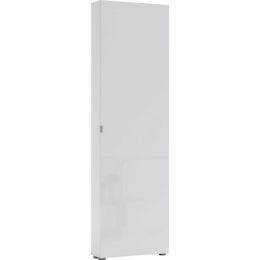 Schuhschrank Inosign, B:60,2cm H:200cm T:18,6cm, wei&szlig;, FSC-zertifizierter Holzwerkstoff, Flur, Schr&auml;nke, "Tozzi, Schuhregal, Schuhkommode, hochglanz
