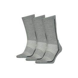 Head Herren Kurzsocken "Socken 3er Pack", Gr. 35, grau, Obermaterial: 50% Polyester PES. 26% Polyamid PA. 21% Baumwolle CO. 3% Elasthan EL., Socken