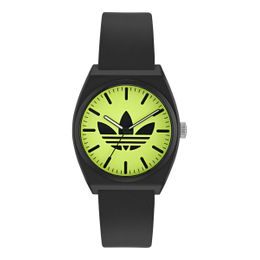 Damen Quarzuhr "PROJECT TWO", schwarz, adidas originals, Armbanduhren, Armbanduhr, Herrenuhr, Damenuhr, Resinarmband, Acrylglas
