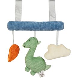 Sterntaler Kinder Greifspielzeug "Dino Rexi", grün, Baumwolle, Polyester, B:26cm H:19cm, Greifspielzeug, zum Aufhängen