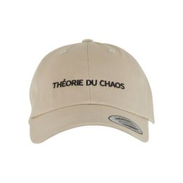 Snapback Cap "Upscale by Mister Tee Upscale Theorie de Chaos Dad Cap", Damen, Gr. onesize, stone, 100% Baumwolle, UPSCALE BY MISTER TEE, Caps