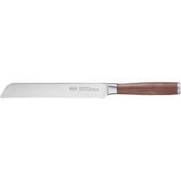 R&ouml;sle R&Ouml;SLE Brotmesser "Masterclass", Klingenl&auml;nge 20cm, silber, Kochmesser, mit Wellenschliff, Made in Solingen, Klingenspezialstahl