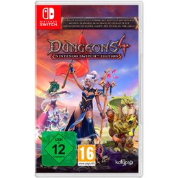 KALYPSO MEDIA Spielesoftware "Dungeons 4 - Deluxe Edition", Nintendo Switch, transparent, Spielesoftware