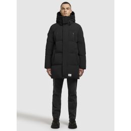 Khujo Herren Steppjacke "DOYLE", schwarz, Gr. XXL, unifarben, 85% Polyester, 15% Baumwolle, Jacken