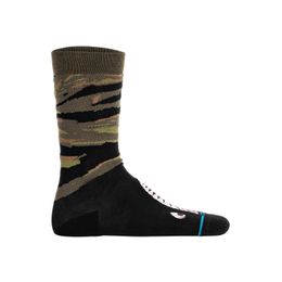 Stance Herren Kurzsocken "Socken Warbird Socken 1er Pack", Gr. 38, schwarz, Obermaterial: 40% Baumwolle CO. 40% Nylon NY. 16% Polyester PES. 4%
