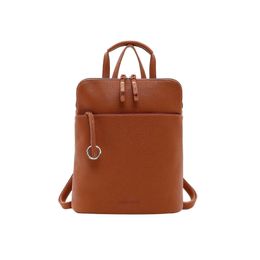 SURI FREY Damen Rucksack "Rucksack SFY Debby", braun, Obermaterial: 60% Polyurethan PU. 40% Polyester PES., Rucksäcke