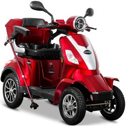 Rolektro Elektromobil "Rolektro E-Quad 25 V.2, Blei-Gel-Akku", B:84cm H:118cm L:156cm, rot, Elektromobile