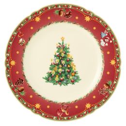 Seltmann Weiden Speiseteller "Marieluise - Weihnachtsnostalgie", 25,3cm, bunt, Speiseteller, Teller rund 25 cm