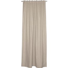 Vorhang Esprit, B:140cm H:250cm, beige, Polyester, Wohnzimmer, Gardinen, "Baia", HxB: 250x140