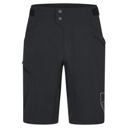 Ziener Herren Radhose "NONUS", schwarz, Gr. 48, Obermaterial: 89% Nylon, 11% Elasthan, Hosen