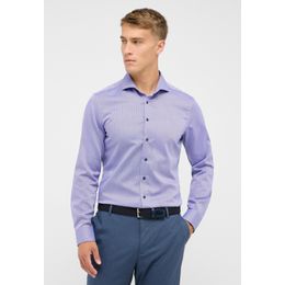 Eterna Herren Langarmhemd "SLIM FIT"lavender, Gr. 38, 100% cotton, Hemden, NON IRON (b&uuml;gelfrei)