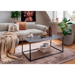 Couchtisch PAROLI, B:110cm H:41cm T:60cm, grau, Wohnzimmer, Tische