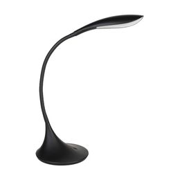 Eglo Tischleuchte "DAMBERA", 1, H: 37,5cm, 1 Stk., schwarz, Leuchten, Tischleuchte mit Touch, dimmbar, Kunststoff, B&uuml;rolampe in Schwarz
