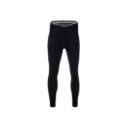 Bugatti Herren Lange Unterhose "Lange Unterhose Lange Unterhose Feinripp 1er Pack", Gr. M, schwarz, Obermaterial: 100% Baumwolle CO., Unterhosen