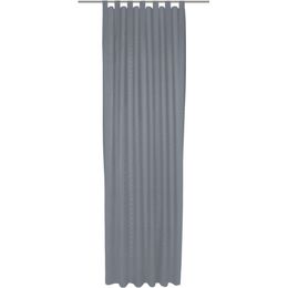 Vorhang Adam, B:142cm H:155cm, blau, Baumwolle (Bio-Baumwolle), Wohnzimmer, Gardinen, "Uni Collection light", aus 100% Bio-Baumwolle
