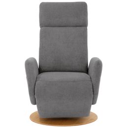 Sit & More TV-Sessel SIT & MORE, B:71cm H:110cm T:82cm, grau, Webstoff (100% Polyester);Luxus-Microfaser Euphoria (100% Polyester);Luxus-Microfaser Vintage
