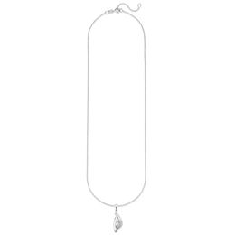 Bruno Banani Damen Kette mit Anh&auml;nger "Schmuck Geschenk Silber 925 Halsschmuck Halskette Ankerkette", Silber 925 (Sterlingsilber), L: 45, bunt,