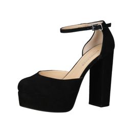 Peter Kaiser Damen High-Heel-Pumps "Peter Kaiser Pumps Veloursleder", Gr. 41, schwarz, Veloursleder, Schuhe