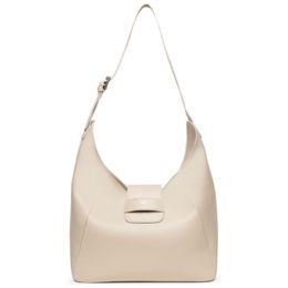 Nero Giardini Damen Henkeltasche "Nero Giardini Taschen Leder", beige, Leder, Taschen