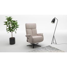 Sit & More TV-Sessel SIT & MORE, B:86cm H:120cm T:86cm, grau, 100%Polyester, Sessel, "Triple Seven Xtra large, bis 200kg belastbar, mit Herz-Waage Funktion",