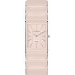 Jacques Lemans Damen Keramikuhr "Dublin", rosa, Armbanduhren, Quarzuhr, Armbanduhr, Damenuhr, Keramik, analog